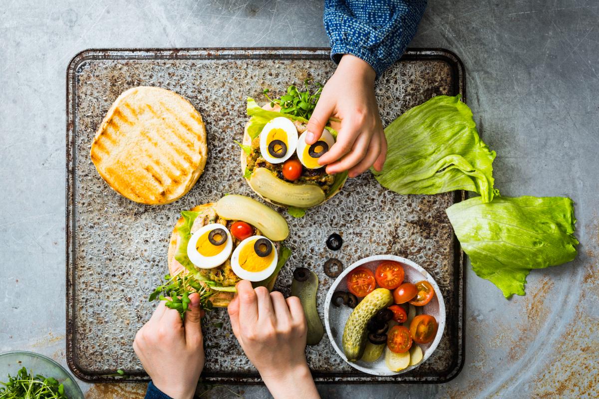 Clown-Burger - Rezepte | fooby.ch