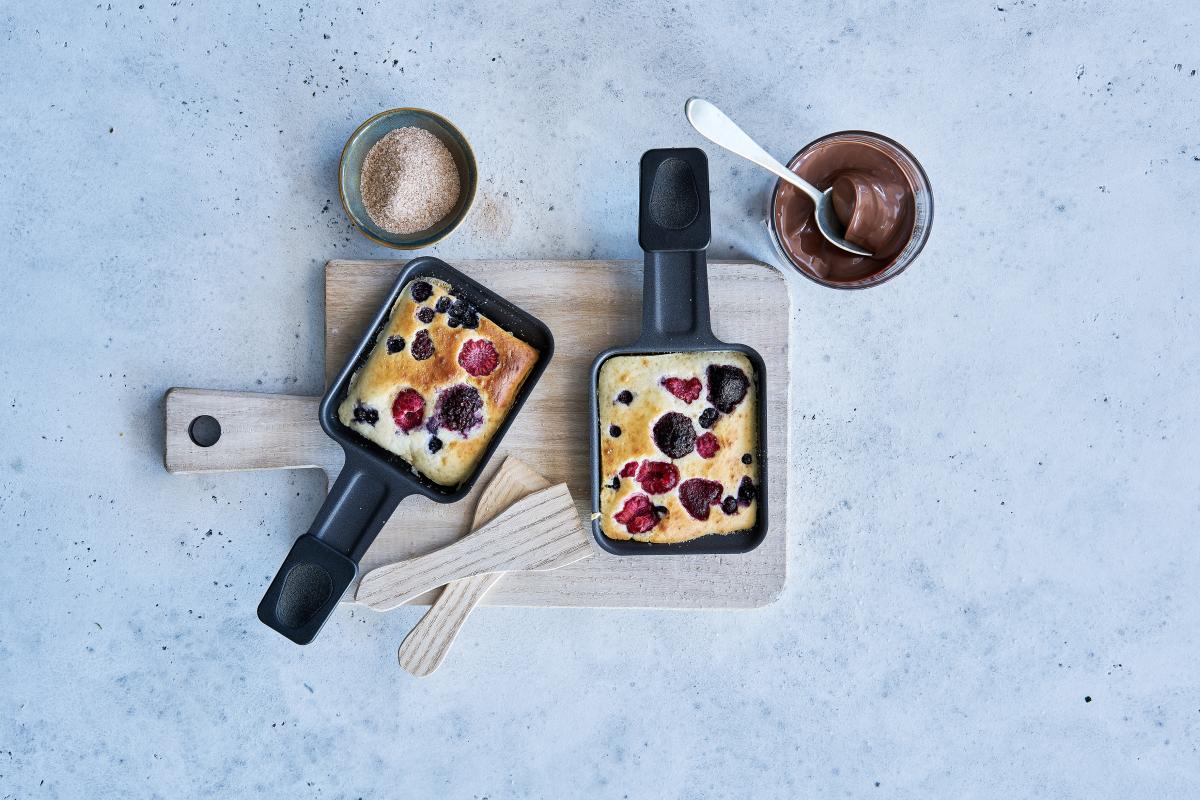 Pancake aus dem Raclette-Pfännchen - Rezepte | fooby.ch