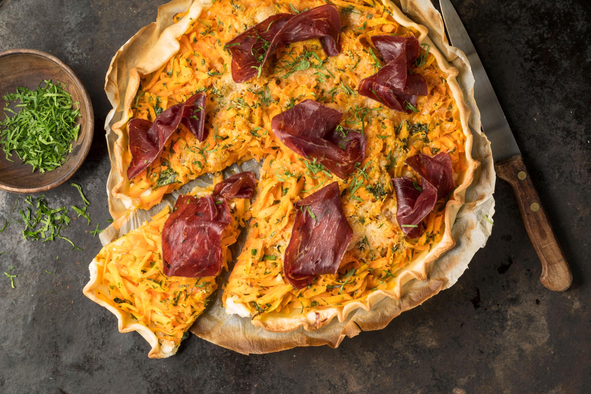 Bündnerfleisch-Rüebliwähe | Schwein | coop.ch