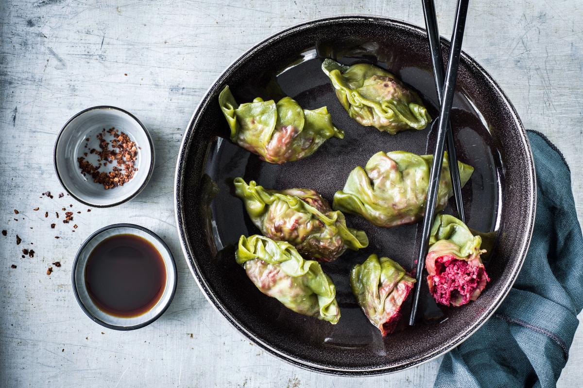 Matcha-Randen-Dumplings - Rezepte | fooby.ch