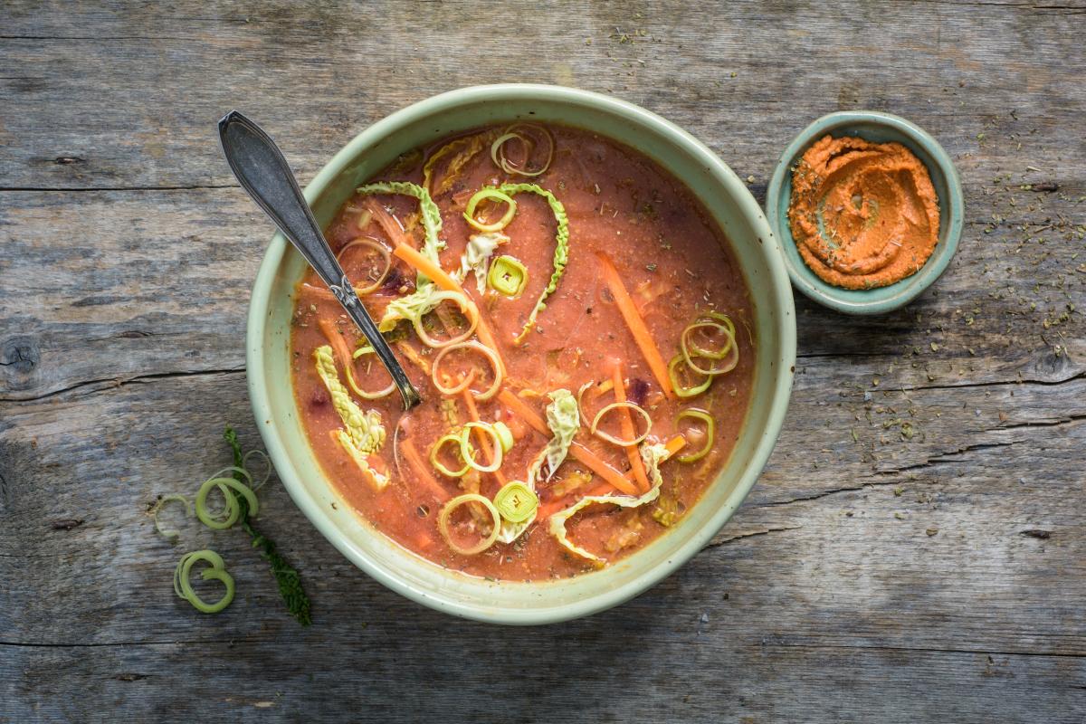 Tuber power soup - Recipes | fooby.ch