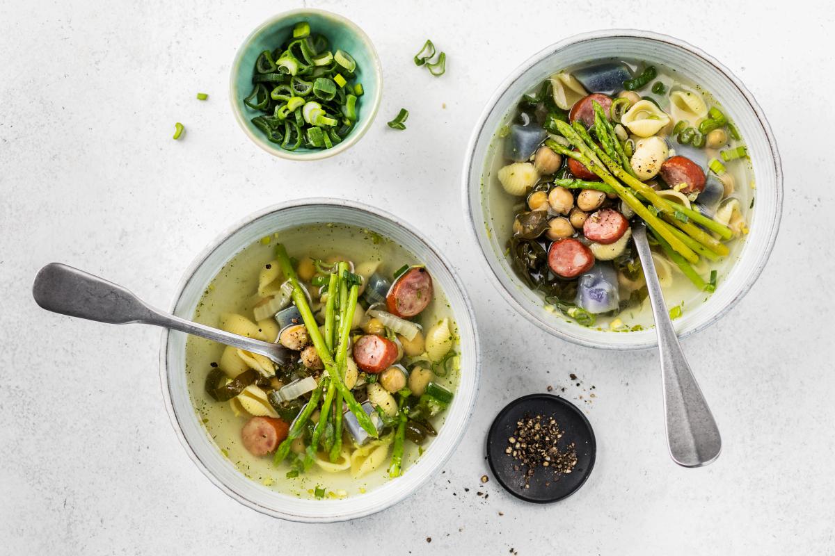 Minestrone de printemps - Recette | fooby.ch