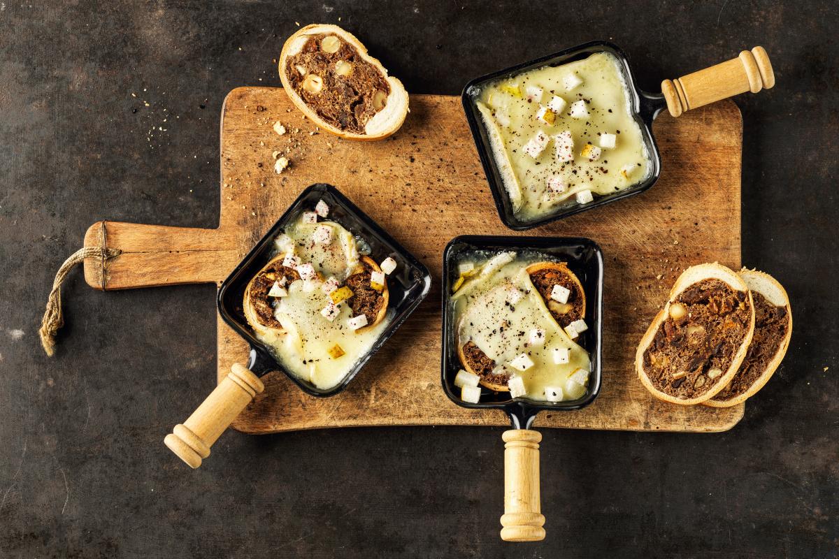 Raclette mit Birnbrot - Rezepte | fooby.ch