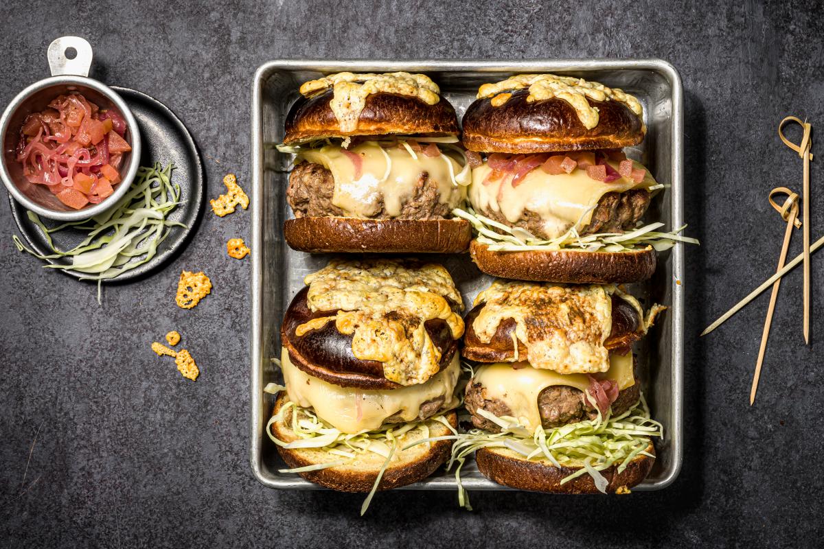 Raclette-Burger - Rezepte | fooby.ch