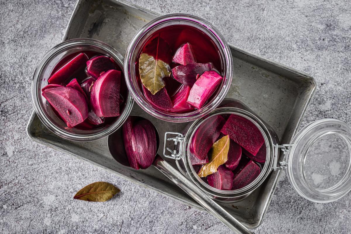 Betteraves au vinaigre - Recette | fooby.ch