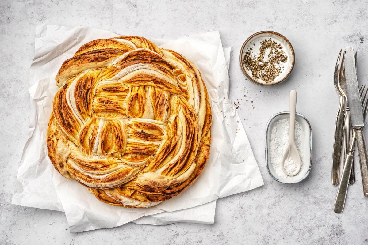 Tresse ronde à la courge - Recette | fooby.ch