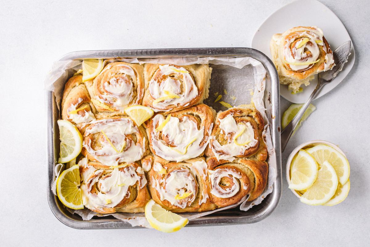 Zitronen-Hefeschnecken - Rezepte | fooby.ch