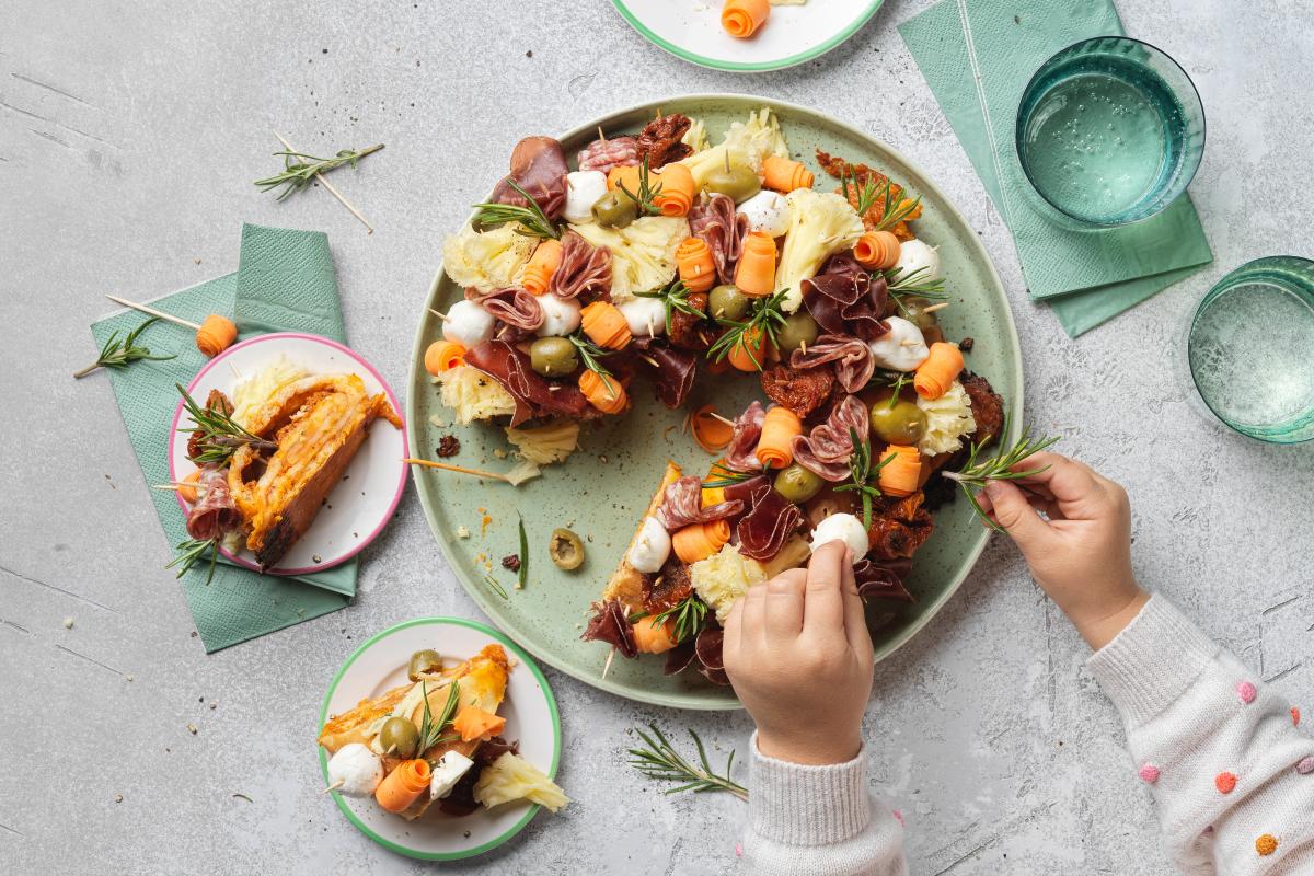 Couronne apéritive - Recette | little FOOBY