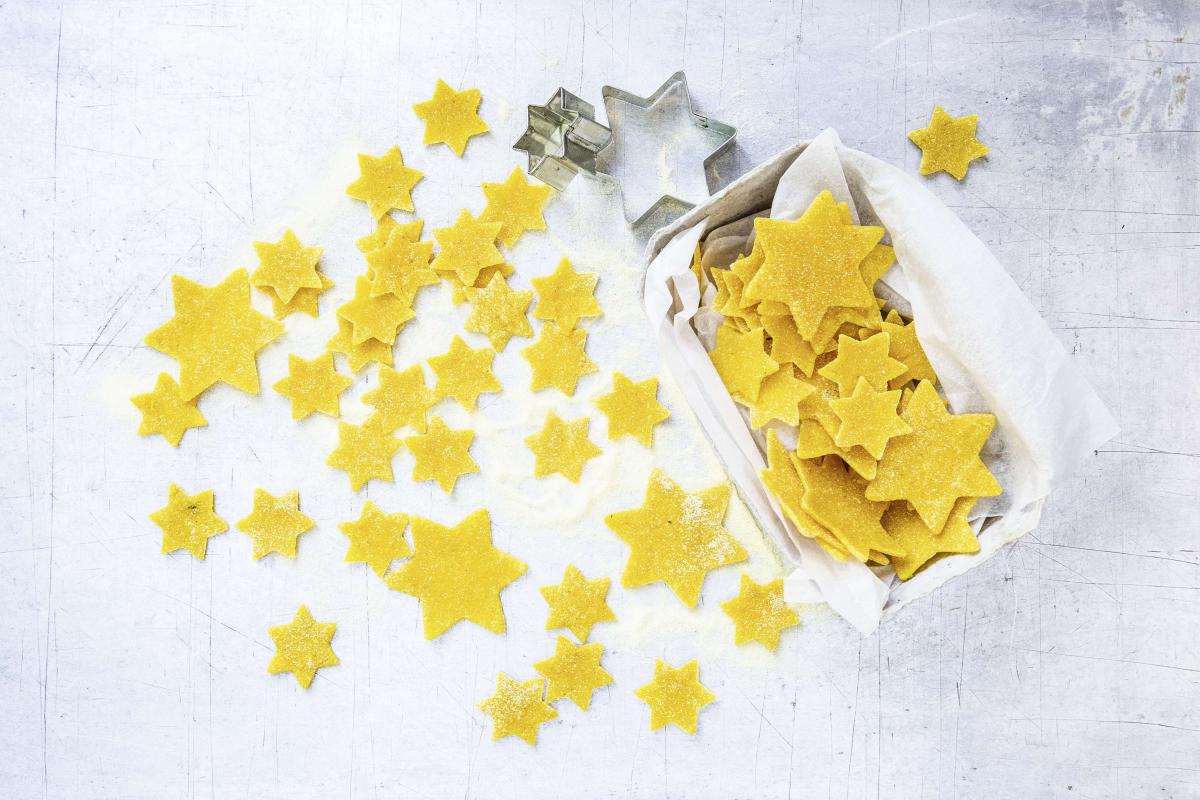 Safran-Pastateig-Sterne - Rezepte | fooby.ch