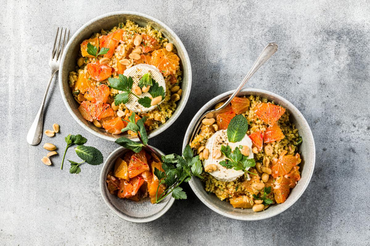 Blutorangen-Bulgursalat - Rezepte | fooby.ch