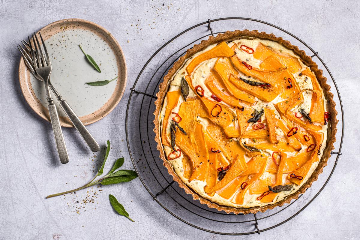 Kürbis-Ricotta-Wähe - Rezepte | fooby.ch