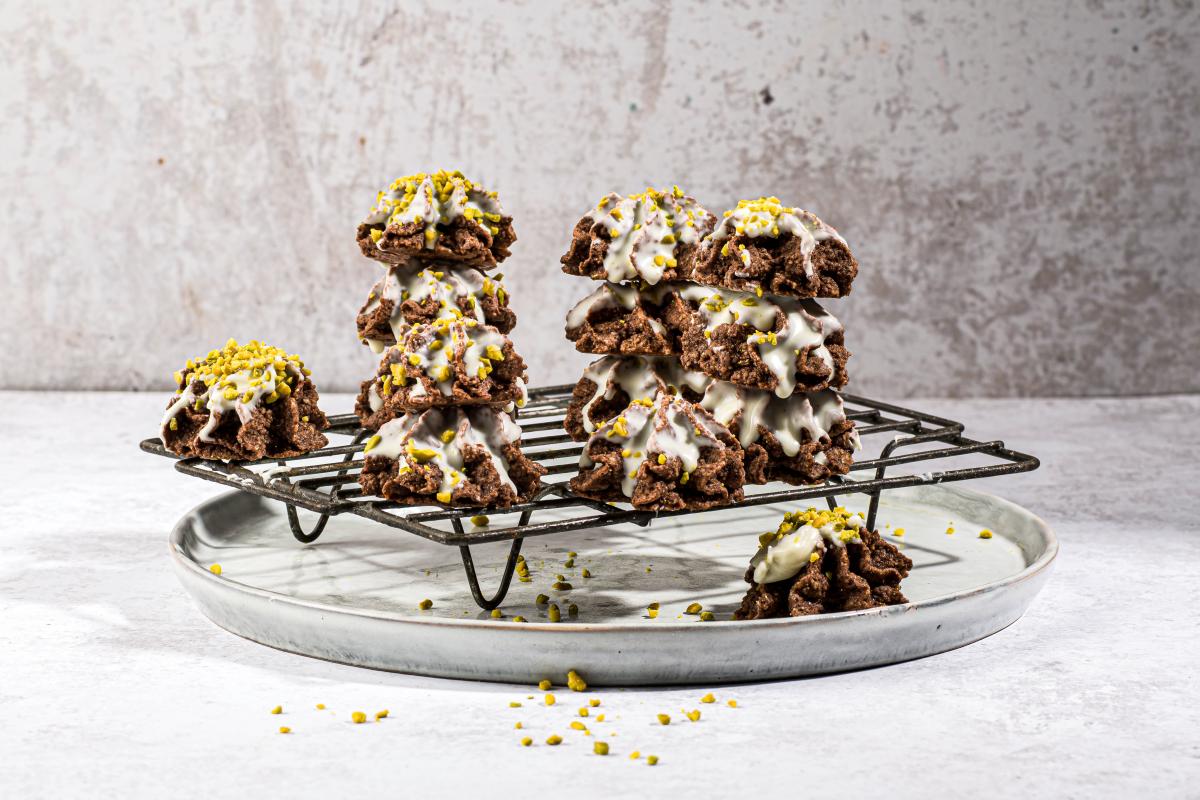 Schokoladen-Makrönli - Rezepte | fooby.ch