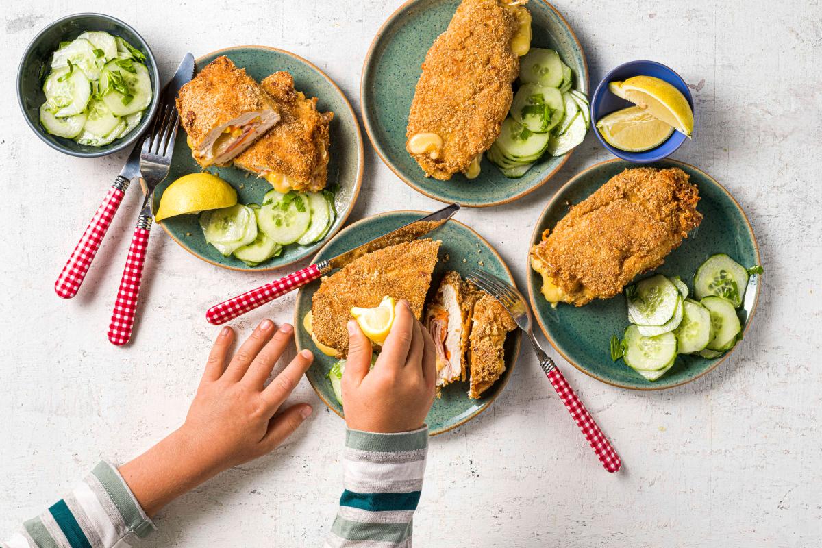 Poulet-Cordon bleu - Rezepte | little FOOBY