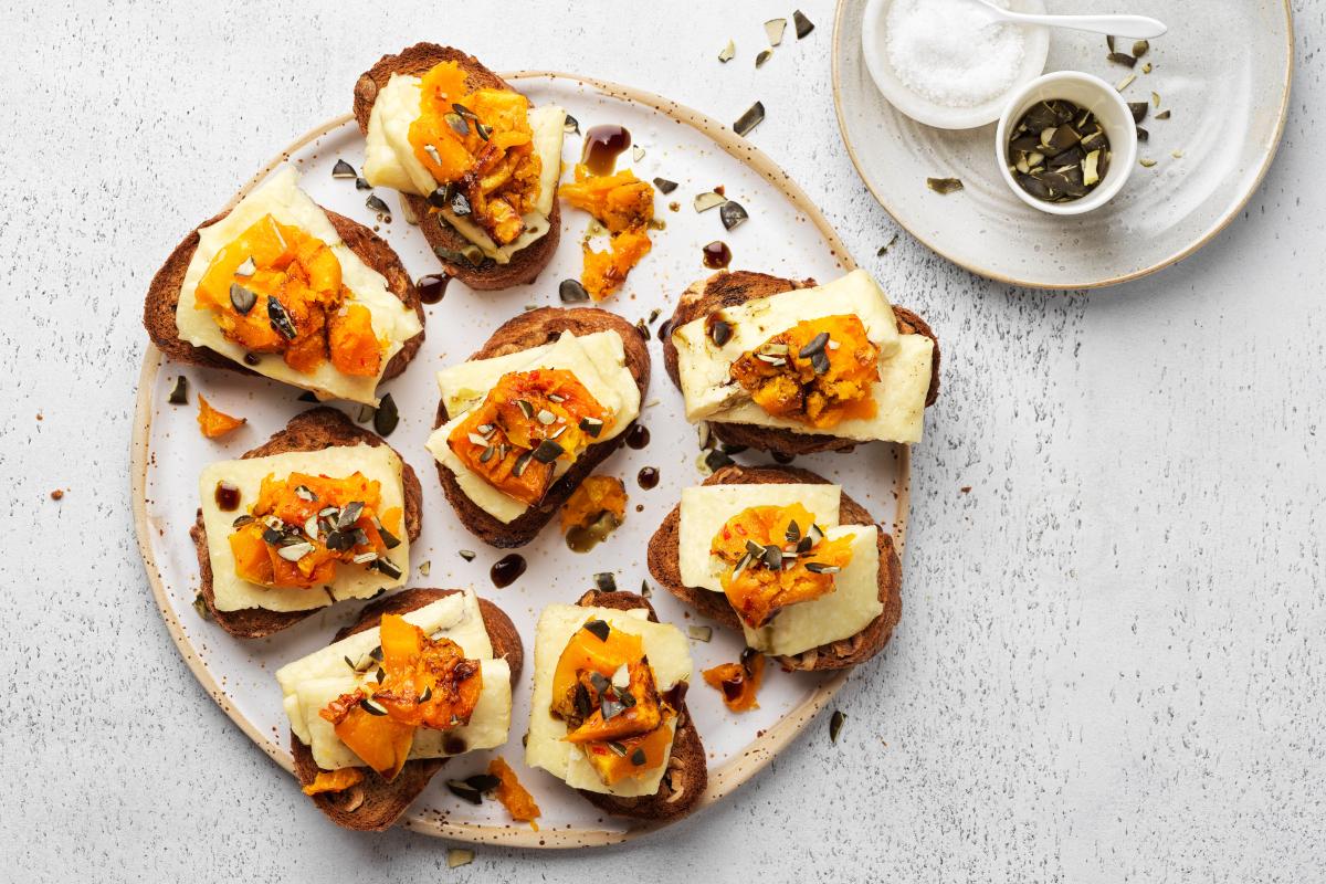 Kürbis-Bruschette - Rezepte | fooby.ch