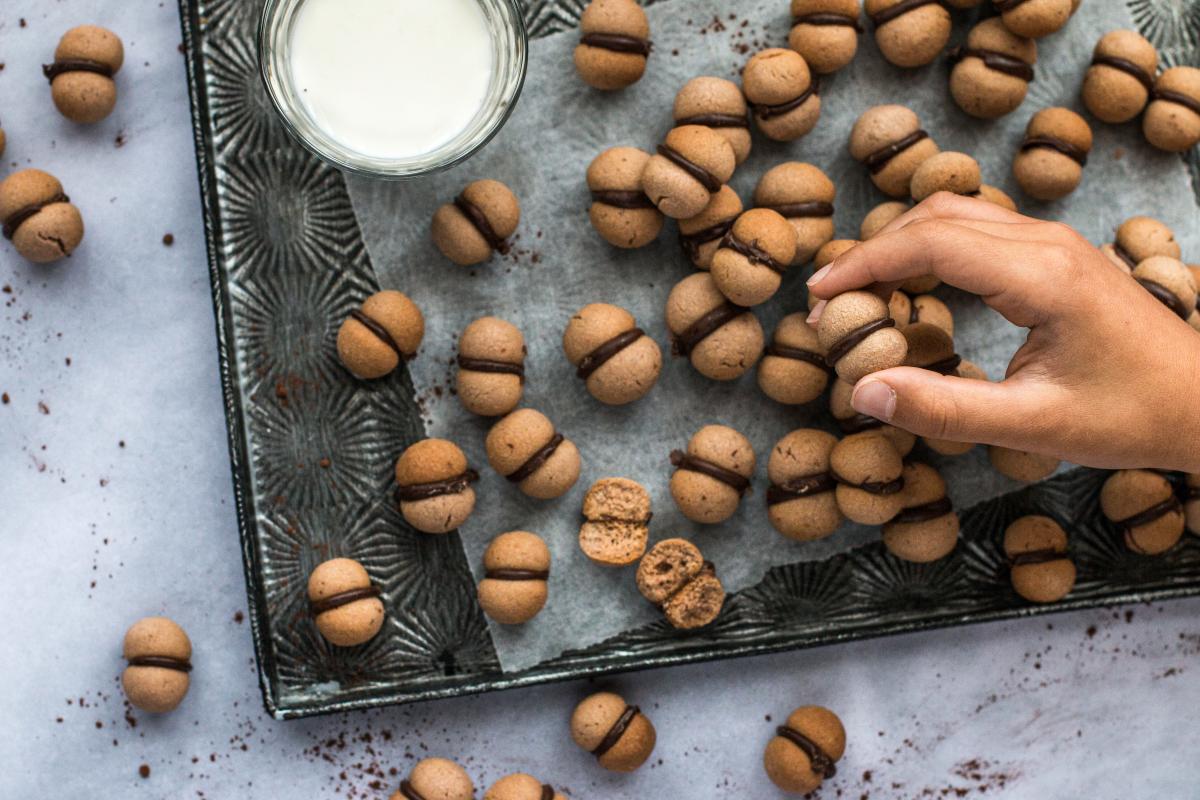 Baci di Dama - Recette | fooby.ch