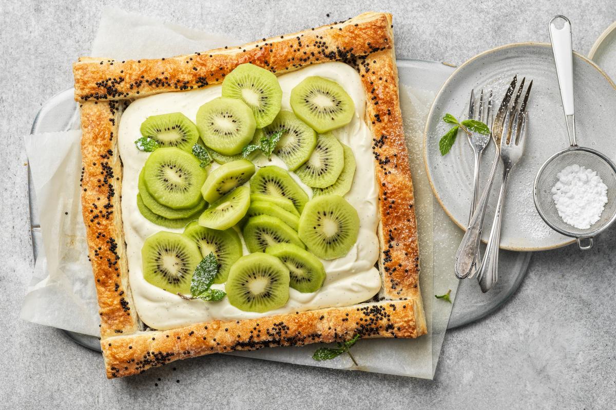 Kiwi-Tarte - Rezepte | fooby.ch