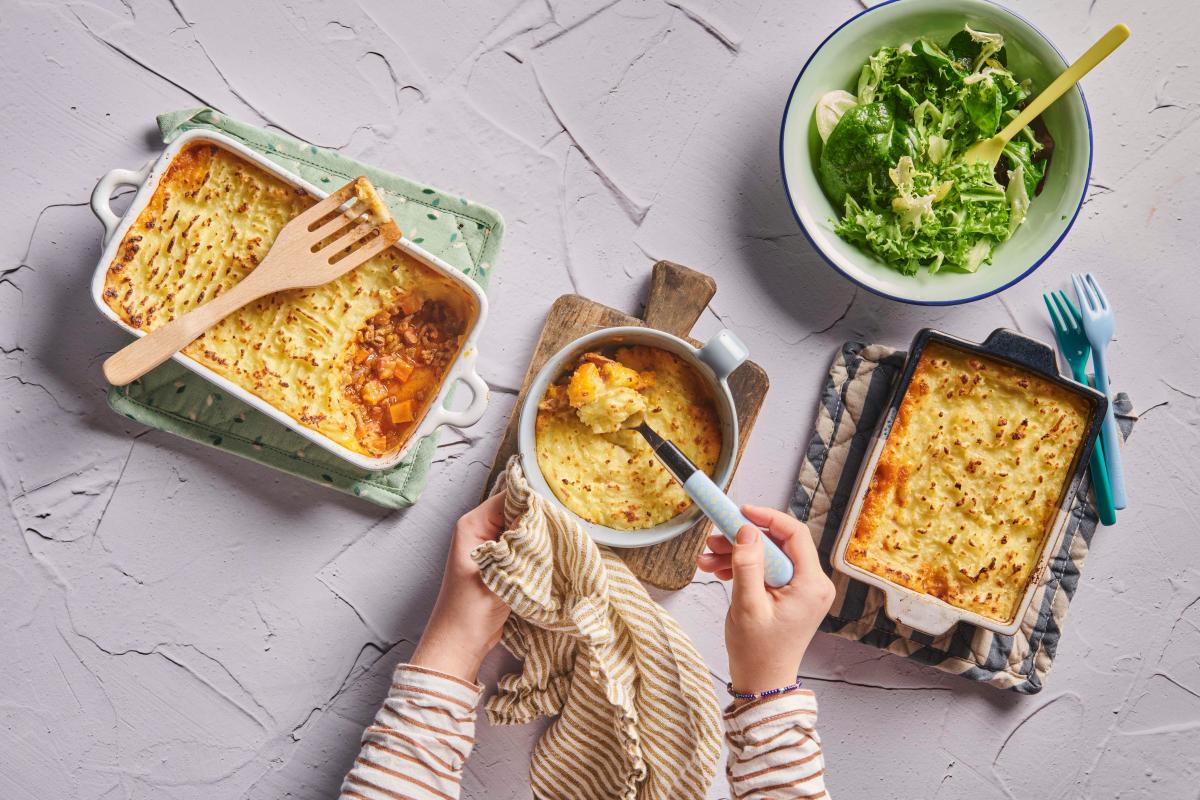 Gratin de pommes de terre et purée - Recette | little FOOBY