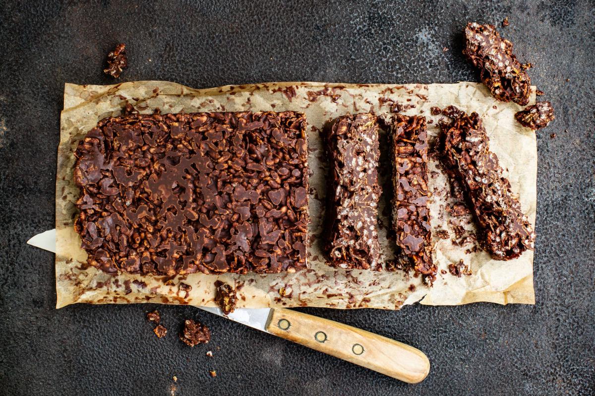 Cake au riz soufflé - Recette | fooby.ch