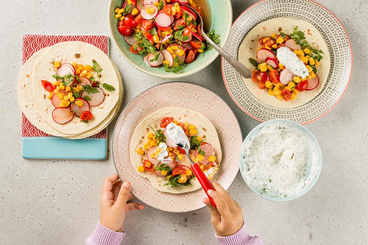 Tacos de printemps - Recette | little FOOBY