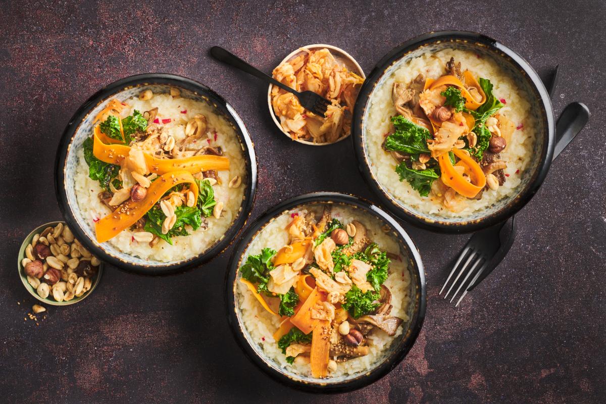 Congee mit Pilzragout - Rezepte | fooby.ch