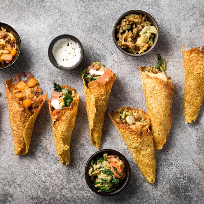 Cornets de röstis | Apéritif et Finger food | coop.ch