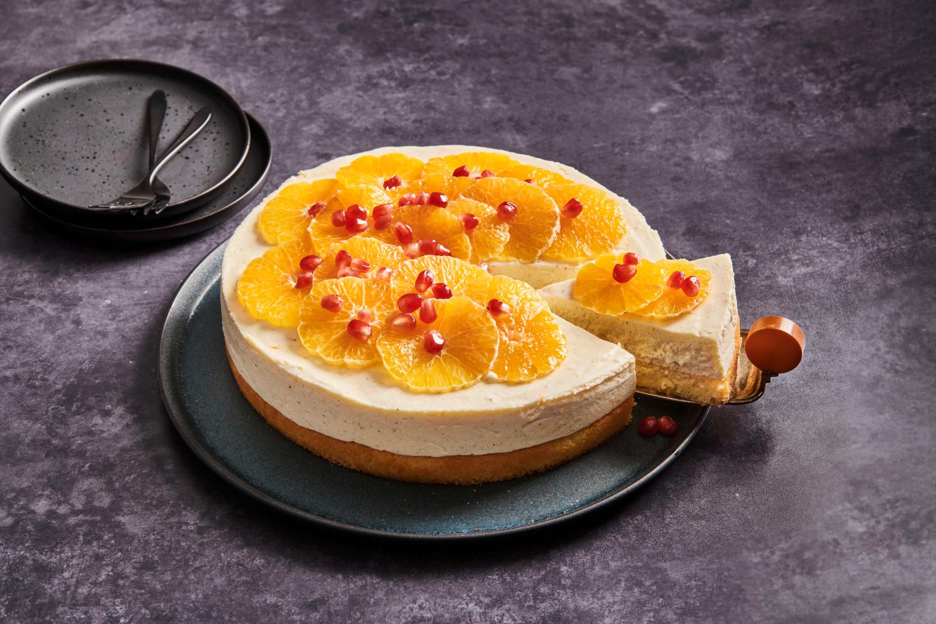 Tangerine quark cake | desserts | coop.ch