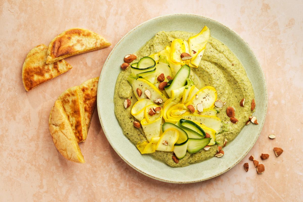 Courgette hummus - Recipes | fooby.ch