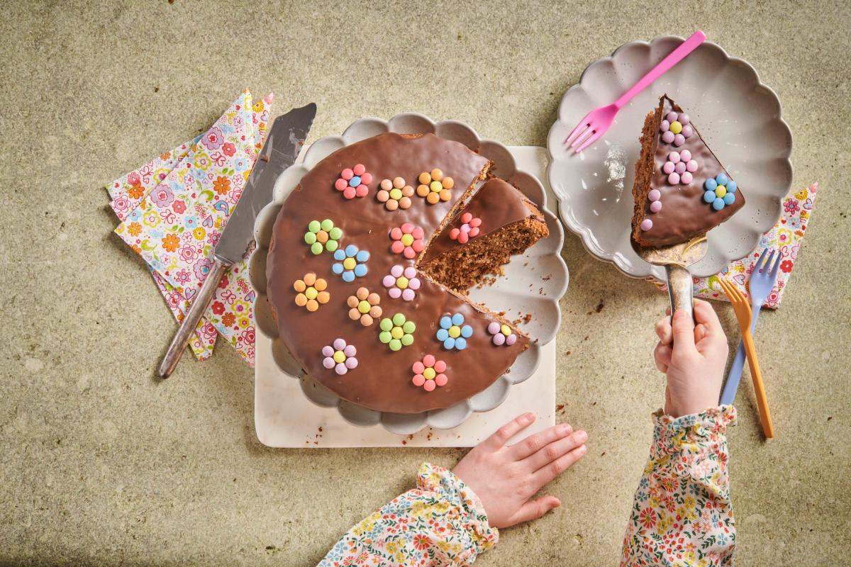 Gâteau en forme de fleur - Recette | little FOOBY