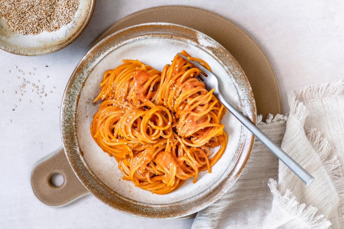 Gochujang-Spaghetti - Rezepte | fooby.ch