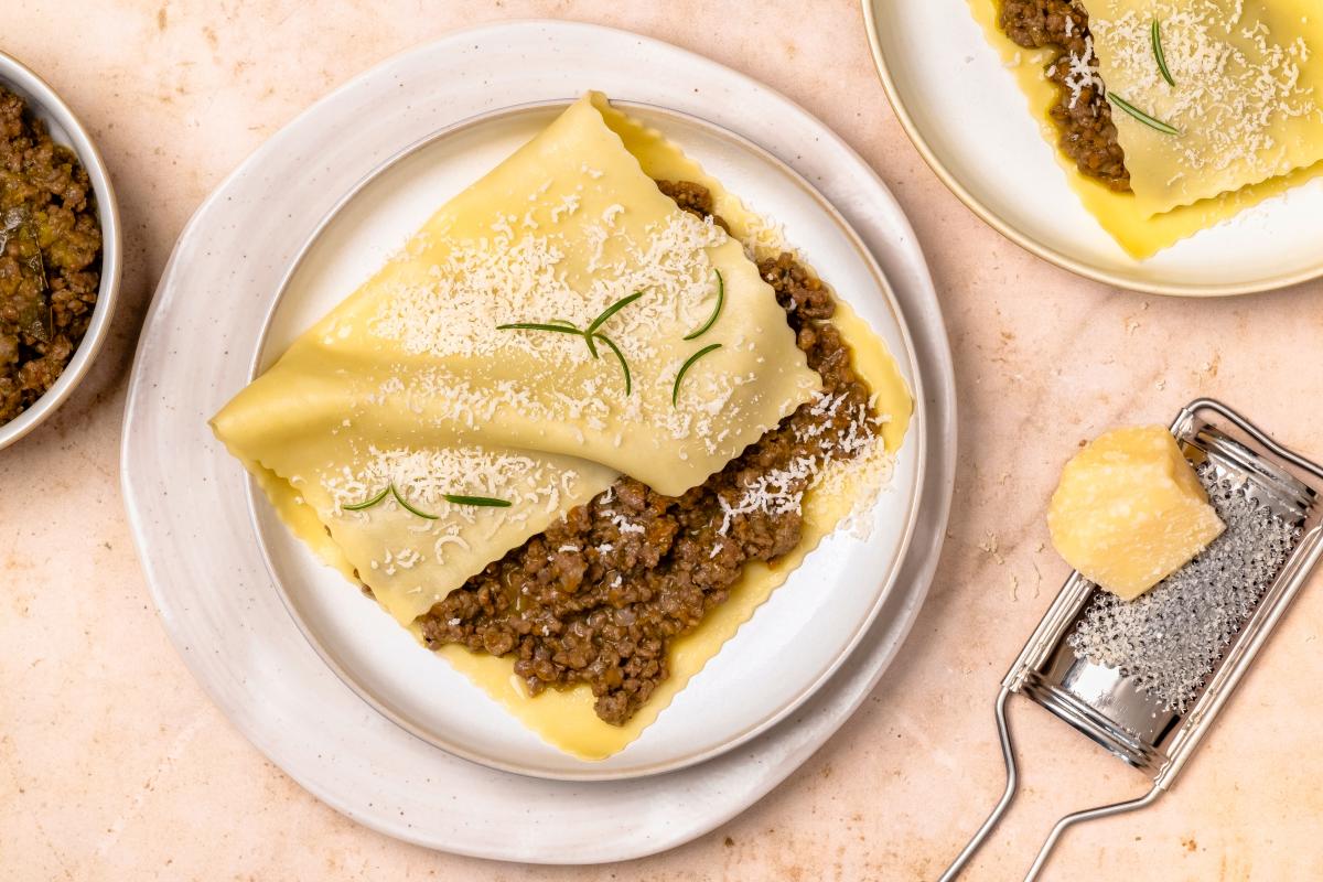 Offene Ravioli mit Ragù bianco - Rezepte | fooby.ch