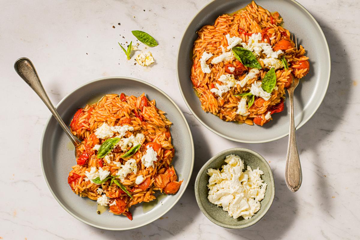 Tomaten-Risoni mit Mozzarella - Rezepte | fooby.ch