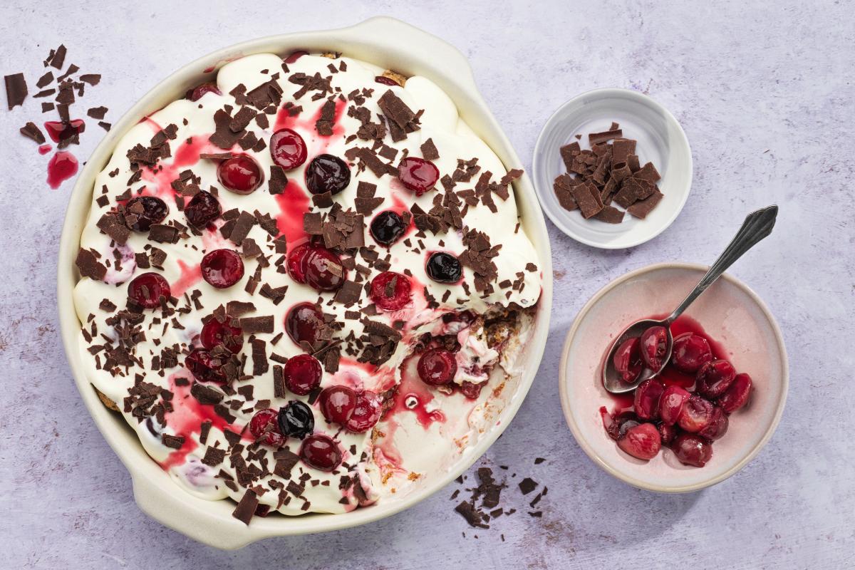 Tiramisù façon Forêt-Noire - Recette | fooby.ch