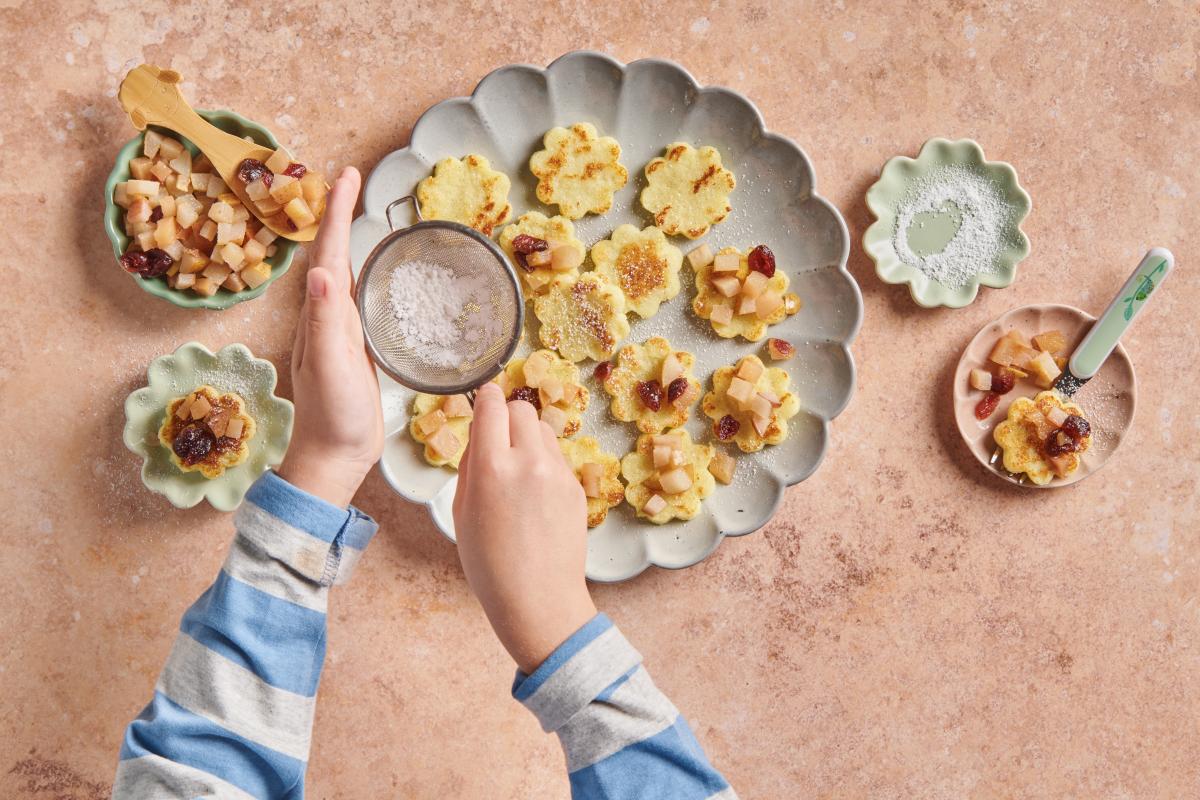 Fleurs de semoule - Recette | little FOOBY