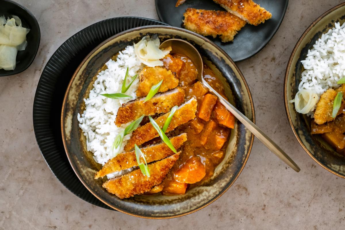 Curry Japones Katsu Katsu Curry Don | Asian Inspirations