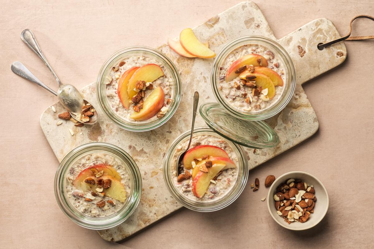 Overnight Apfelstrudel Müesli - Rezepte | fooby.ch