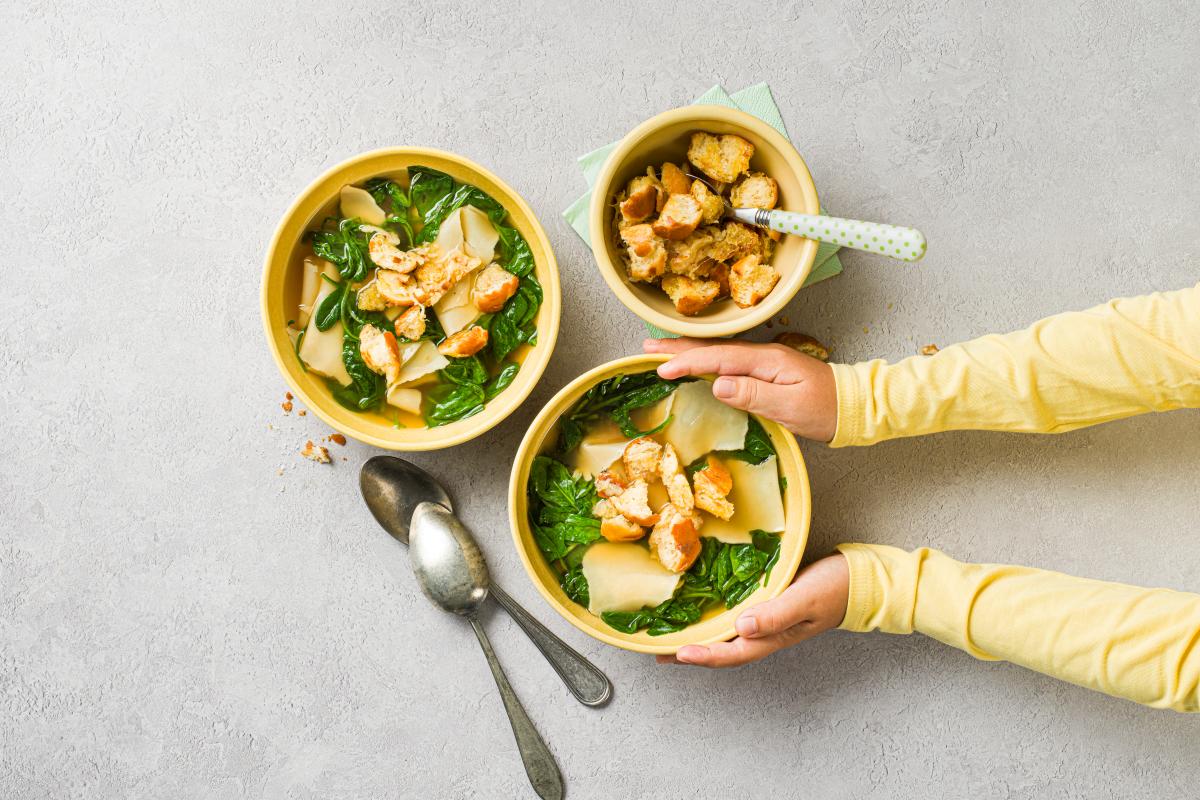 Potage aux nouilles - Recette | little FOOBY