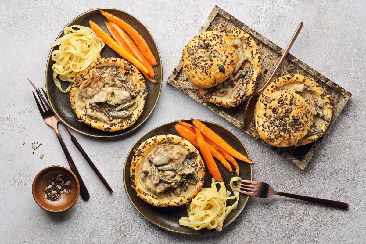 Pastetli mit Kalbsgeschnetzeltem - Rezepte | fooby.ch