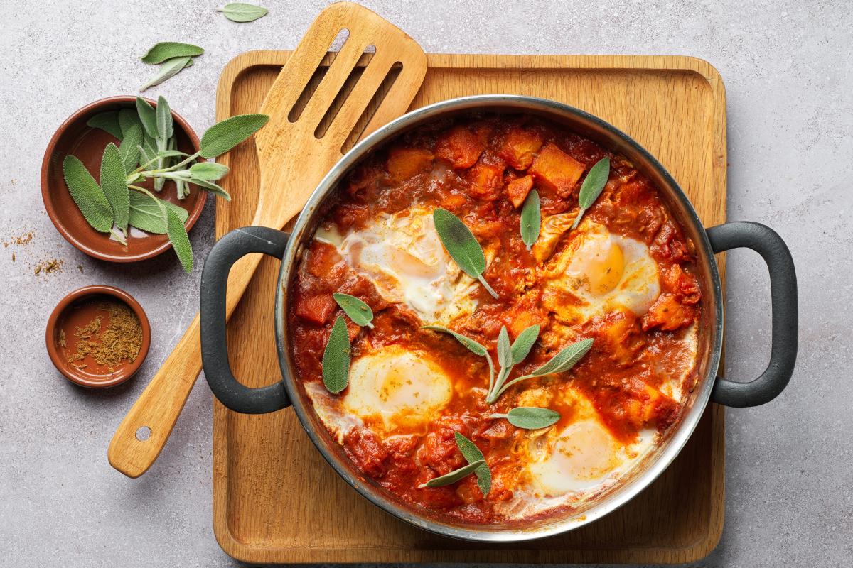 Shakshuka di zucca - Ricette | fooby.ch