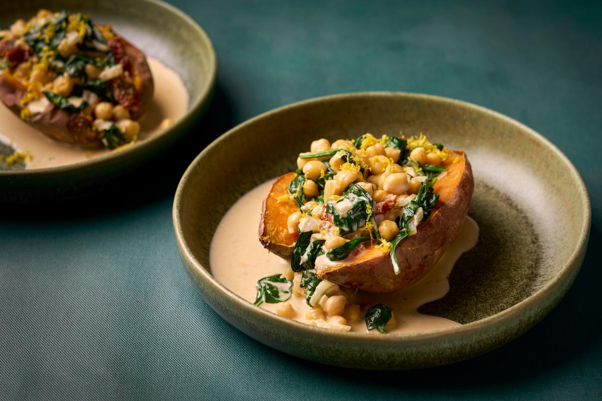 Süsskartoffeln mit Kichererbsen-Curry - Rezepte | fooby.ch