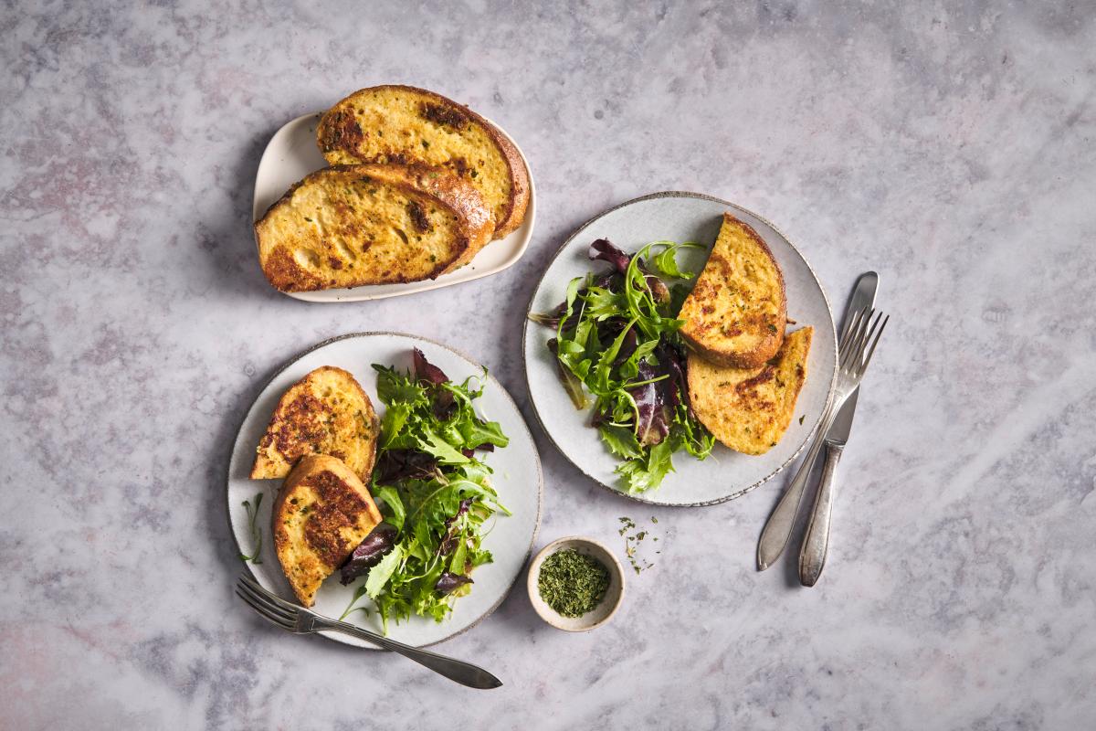 French toasts with cheese - Recipes | fooby.ch
