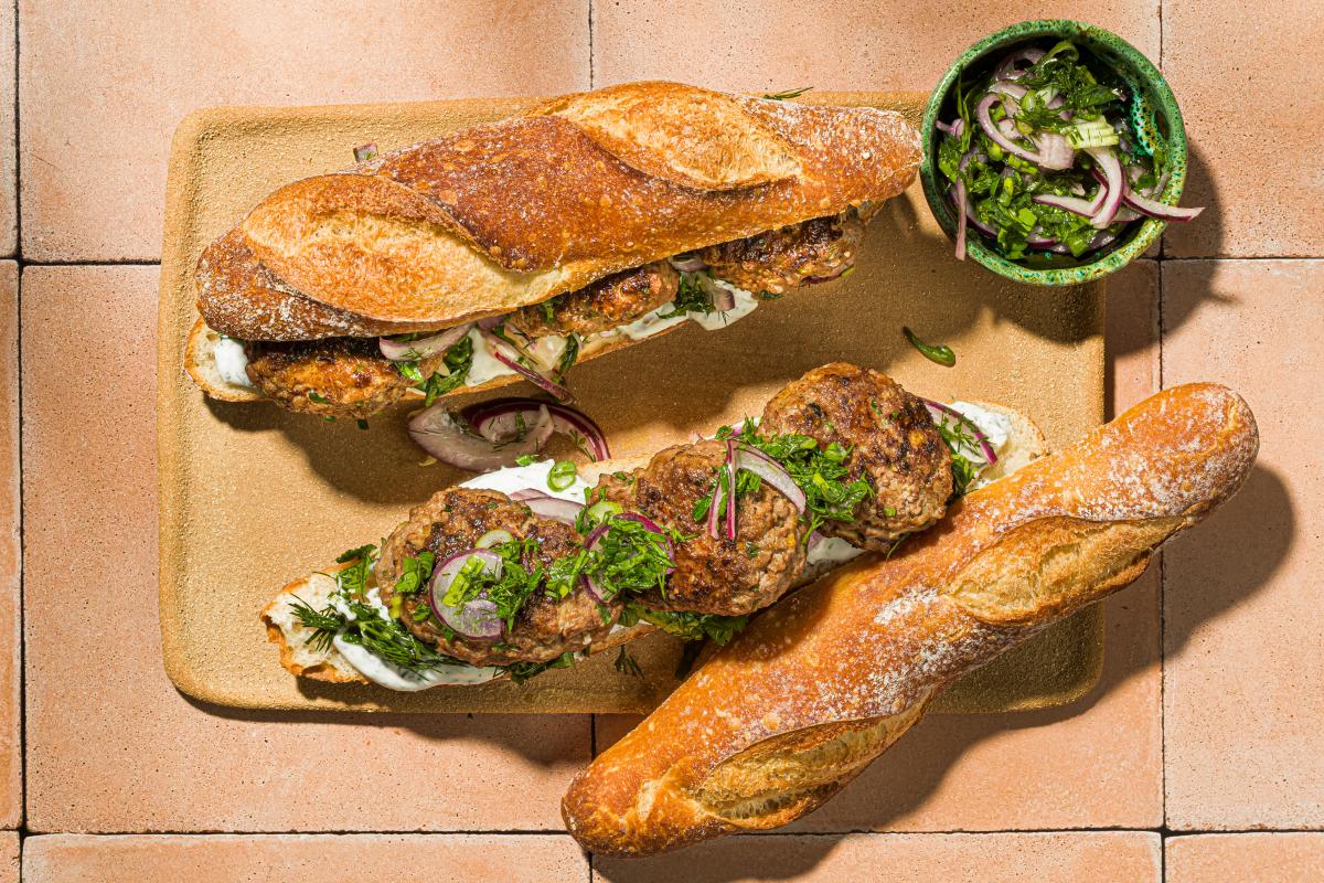 Sandwich de kefta - Recette | fooby.ch