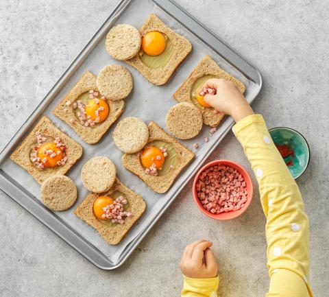 Eier-Toast - Rezepte | little FOOBY