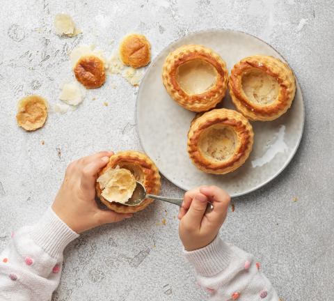 Pilz-Pastetli mit Cipollata - Rezepte | little FOOBY