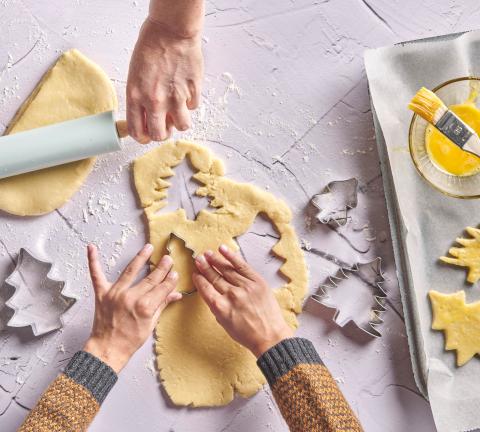 Guetzli-Weihnachtswald - Rezepte | little FOOBY