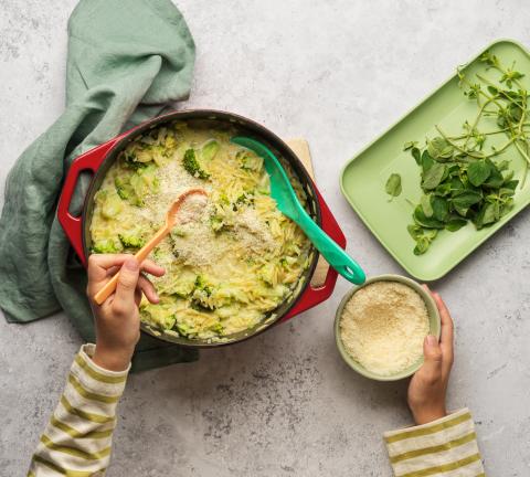 Broccoli-Risoni-Pfanne - Rezepte | little FOOBY